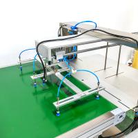 China Full Automatic Flat Labeling Machine Large Bag Labeling Machine for Shopping and Fertilizers for sale
