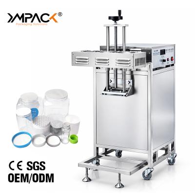 China Full Automatic LM2000 Industrial Sealing Machine Plastic Bottle Jar Sealing Machine With 2 Year Warranty for Snacks and Drinks for sale