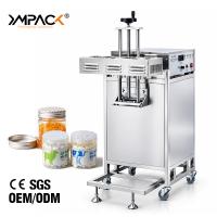 China LM2000 Aluminum Foil Induction Sealing Machine Full Automatic Can Sealing Machine Biscuits and Candy Sealing Machines for sale
