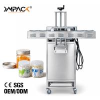 China High Speed 85Pcs/min Automatic Induction Sealing Machine Cosmetic and Personal Care Bottle Cap Sealing Machine With OEM ODM Services for sale