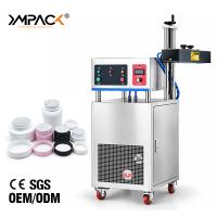 China High Efficiency LM3000 Aluminum Foil Induction Sealing Machine Full Automatic Can Sealing Machine for Plastic and Glass for sale