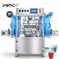 China YM-HS10 Automatic Aluminum Foil Sealing Machine Cup Sealing Machine Peanut Butter Nut Butter and Chocolate Paste Sealing Machine for sale