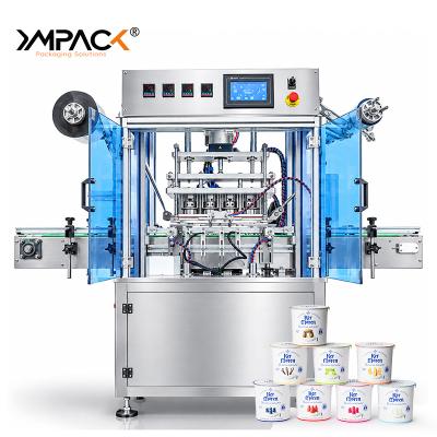 China High Precision YM-HS10 Heat Sealing Machine Plastic Cup Sealing Lid Machine Cream Cosmetic Jar Sealing Machine for sale