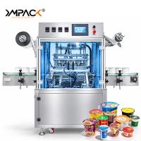 China High Efficiency YM-HS10 Automatic Aluminum Foil Sealing Machine Heat Sealing Machine Honey Sauce and Liquid Food Jar Sealing Machine for sale