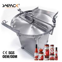 China Full Automatic Industrial Turntable Square and Round Bottle Collection Turntable Honey Ketchup and Juice Electric Turntable for sale