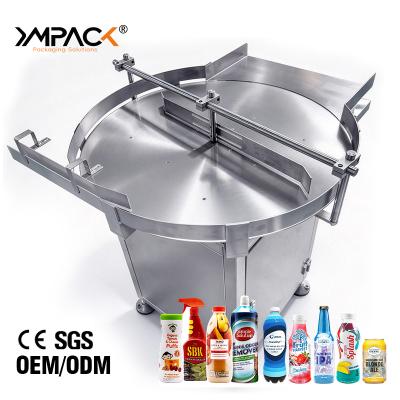 China High Quality Automatic Round Rotary Turntable Round Bottle Sorting Machine Water Juice and Oil Bottles Bottle Turntable for sale