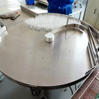 China High Efficiency Full Automatic Packaging Line Turntable Large Motorized Turntable Ketchup Jam Honey Bottle Sorting Machine for sale