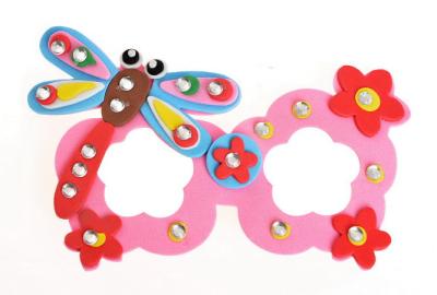 China make your own glasses DIY EVA crafts for sale