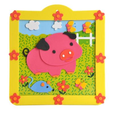 China diy hand-made EVA photo frame make your own frame for sale