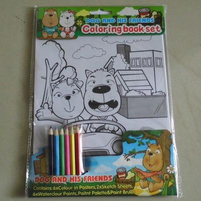 China coloring book set for sale