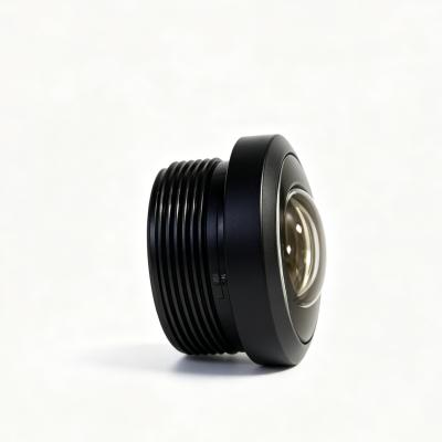 China FL360 1.05mm 5MP 210° IR Fisheye Lens | 1/2.5” IMX317 4K M12 Surveillance Lens for sale