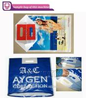 China 60m/Min Glue Patch Shopping Bag Making Machine High Speed for sale