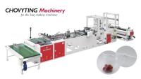 China Frosted PE Poly Zip Lock Bag Making Machine 40m/Min for sale