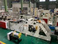 China Meat Food Storage 3 Side Seal Pouch Making Machine 22KW 70pcs/min for sale