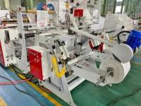 China Double Line High Speed Garbage Trash Vest T-Shirt Carry Bag Making Machine for sale