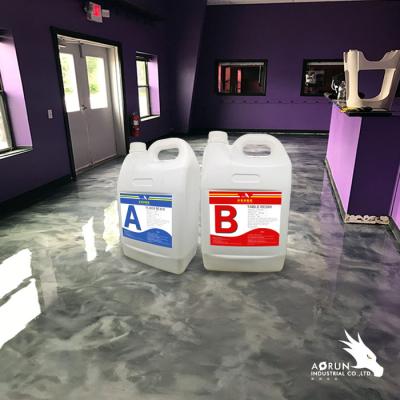 China Industrial High Adhesive Epoxy Floor Resin Based Primer Based Primer Translucent for sale