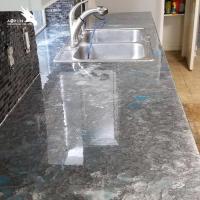 China Color Paste Countertop Epoxy Resin 12mm-30mm Clear Liquid Epoxy Resin for sale