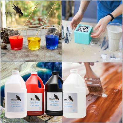 China Wholesale Transparent Clear Epoxy Resin Table Top Wood Resina Epoxica Price Liquid Epoxy Resin Manufacturers for sale