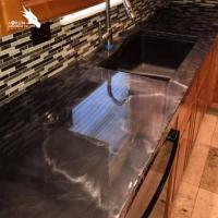 China OEM 5 Gallon 50 Gallon Epoxy Resin Ultraviolet Resistance Acryli Solid Surface for sale