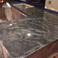 China OEM 5 Gallon 50 Gallon Epoxy Resin Ultraviolet Resistance Acryli Solid Surface for sale