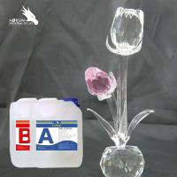 China Hard Glue UV Resistant Epoxy Resin Crystal Clear Ultraviolet Curing Pouring for sale