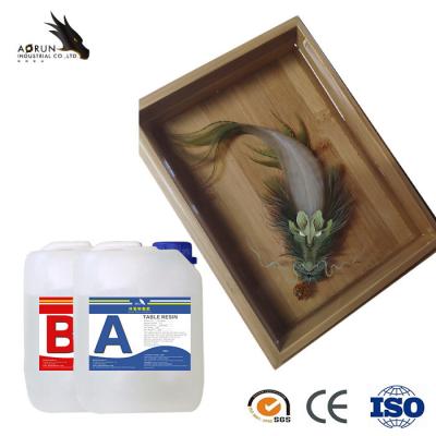China AB Glue Fast Dry Epoxy Resin Adhesive Cured Without Ripples Surface Gloss for sale