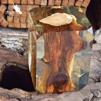 China Countertop Table Transparent Epoxy Resin Top Coating 100% Solids for sale
