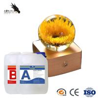 China Fast Cured Two Part Epoxy Resin Clear Liquid Crystal Casting Kit Art Resin River Table Top for sale
