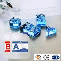 China Fast Cured Two Part Epoxy Resin Clear Liquid Crystal Casting Kit Art Resin River Table Top for sale