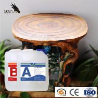 China 1:1 AB Art Epoxy Resin Curing Coating Thick Pour Epoxy Two Component for sale