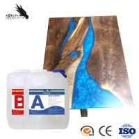 China DIY Art Craft Wood Epoxy Resin High Gloss Transparent Viscous Liquid for sale