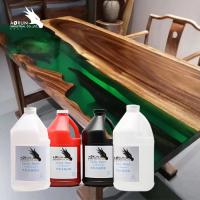 China DIY Magic Composite Resins Wood Coating Epoxy Resin Ab Glue With Hardener for sale