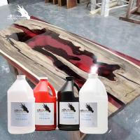 China 1:1 AB Countertop Epoxy Resin Colorless For Phone Case Jewelry Crafts for sale