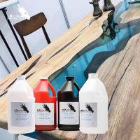 China UV Proof Countertop Epoxy Resin Rigid Casting Jewelry Making River Table for sale