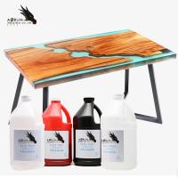 China Bar Countertops River Resin Crystal Clear Epoxy AB Glue Pure Transparent for sale