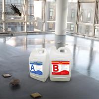 China AB 2:1 Glossy Epoxy Floor Resin Liquid Coating Water Based Epoxy Paint for sale