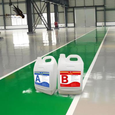 China Scratch Resistant Self Leveling Epoxy Resin 90D Hardness For Floor Surface Sealing for sale