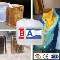 China Crystal Clear Art Epoxy Resin For Anti Dust Concrete Floor Insulation for sale