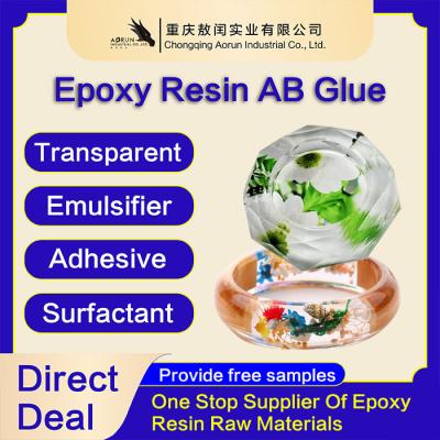 China 3D Craft Art Work Epoxy Resin Canvas Painting / Floor Coating AB Glue for sale