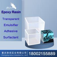 China Liquid Epoxy Resin AB Glue DIY Handmade High Transparent for sale
