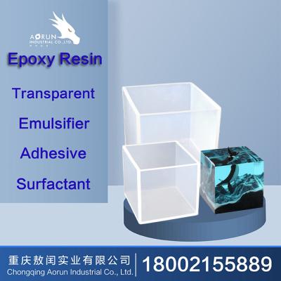 China Liquid Epoxy Resin AB Glue DIY Handmade High Transparent for sale
