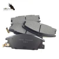 China Brake Pad Manufacturer Processing Customized Isuzu Luba Off-Road Vehicle Brake Pad D363 for sale