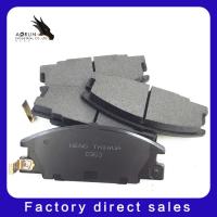 China Brake Pad Manufacturer Processing Customized Isuzu Luba Off-Road Vehicle Brake Pad D363 for sale