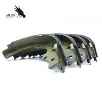 China Golden Cup Rear Brake Shoe K2305 Hyax Brake Skin Friction Plate for sale