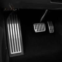 China Accessories Aluminum Alloy Accelerator Brake Rest Pedal Car Foot Pedal Pads For Tesla Model 3 Model Y for sale