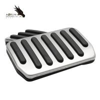 China Accessories Aluminum Alloy Accelerator Brake Rest Pedal Car Foot Pedal Pads For Tesla Model 3 Model Y for sale