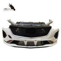 China Parts Customization For Cadillac CT6 Front Bumper Material Grill Assembly Accessories Front Car Bumper Auto Parts for sale