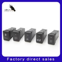 China Aorun Brand 12V Various Symbols LED Light Bar Push Button Switch Toyota Switch Car Central Control Switch for sale