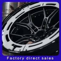 China Customized 2 Piece Super Deep Concave Brushed Bronze Polished Lip Forged Wheels for sale