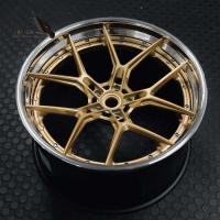 China Customized Luxury Monoblock 2 Piece 3 Piece Forged Alloy Wheels For High End forged WHEELs Racing Cars for sale